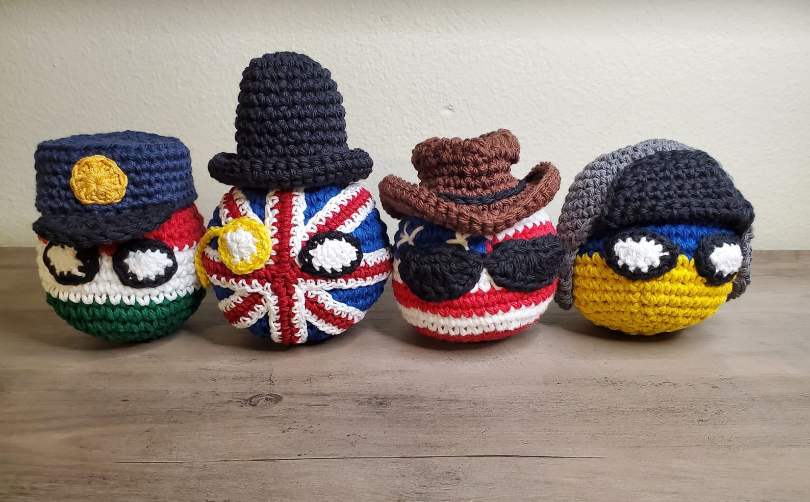 Countryball Flag Crochet Plushie Polandball - Etsy