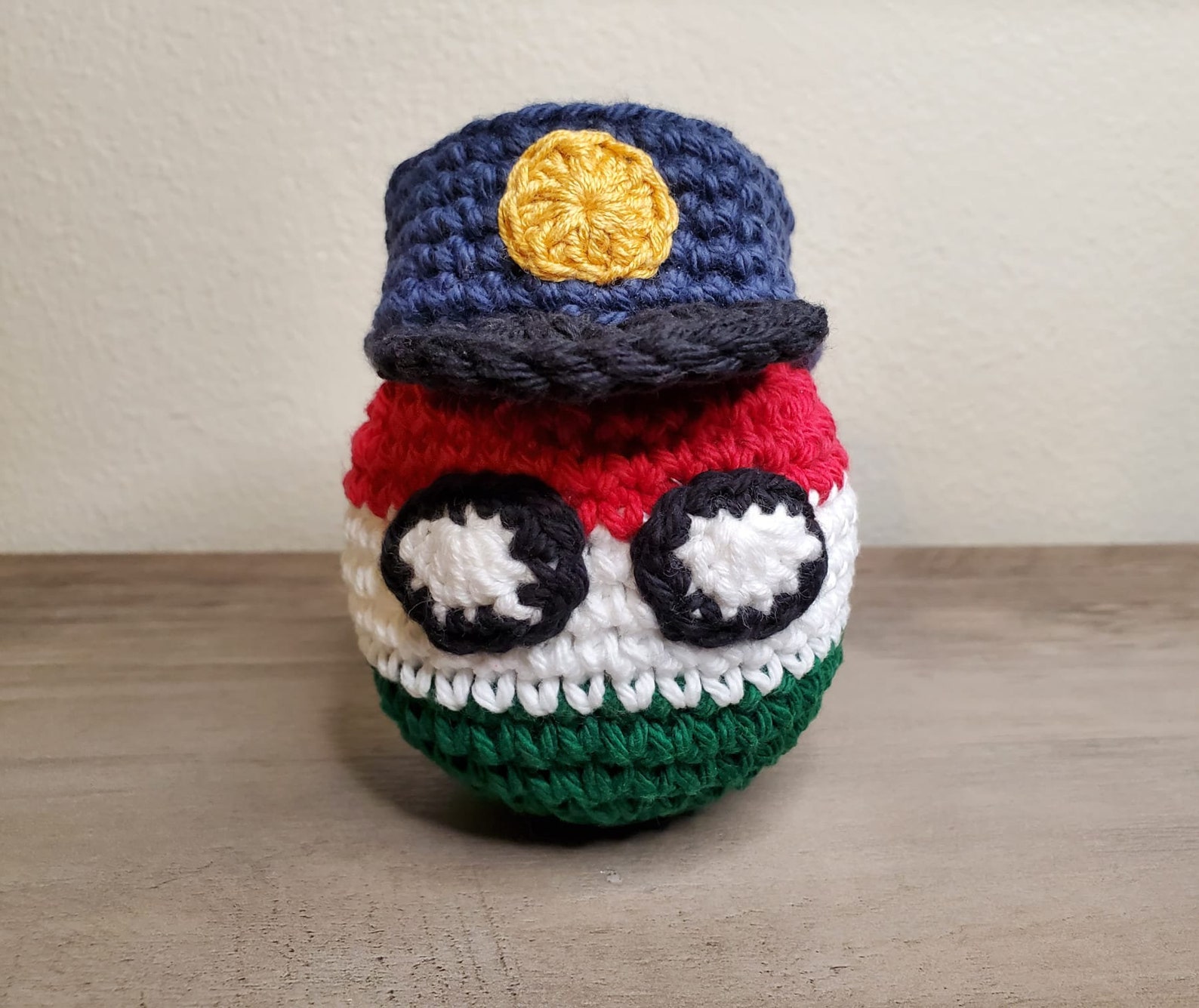 Countryball Flag Crochet Plushie, Polandball - Etsy