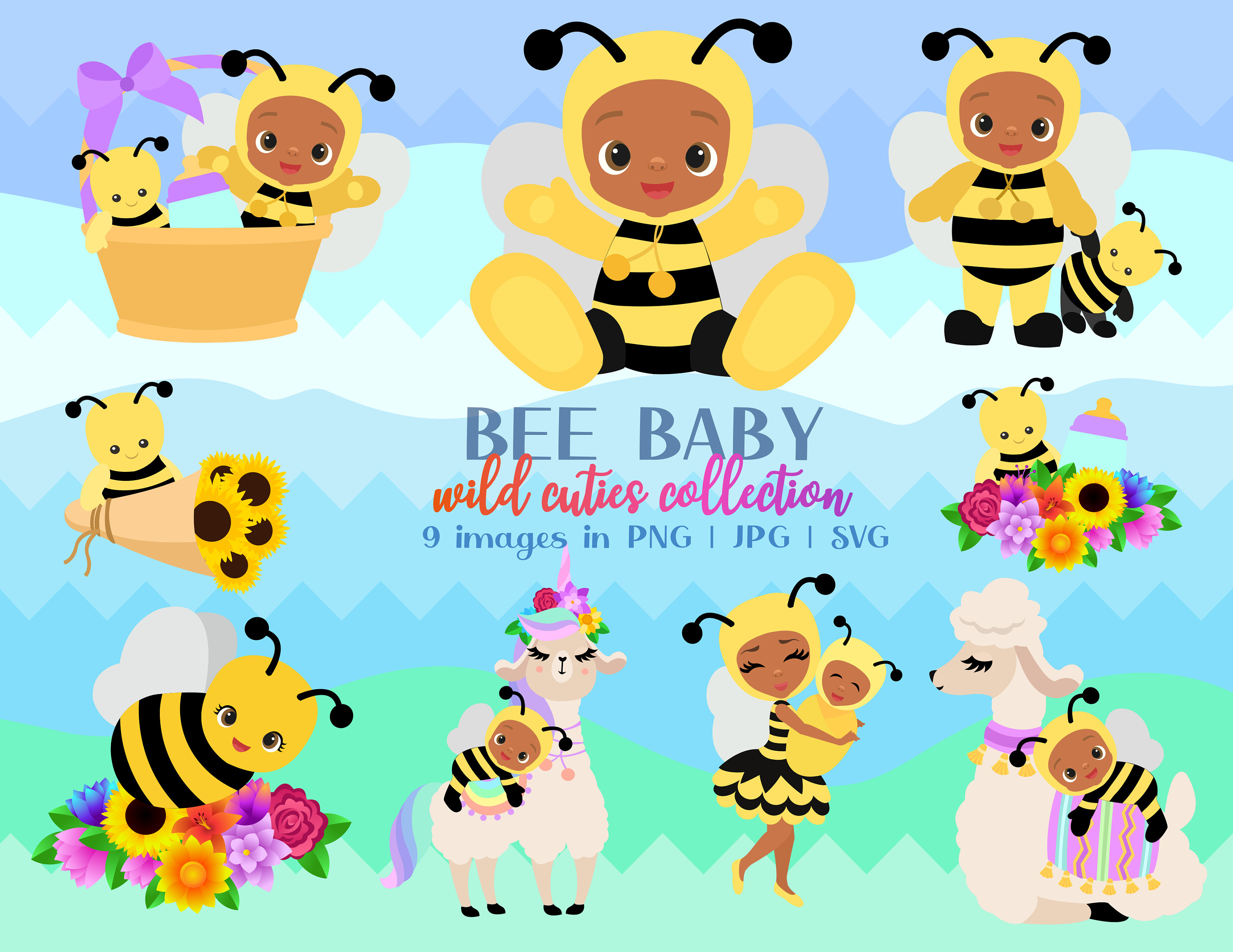 Baby Bee Clip Art