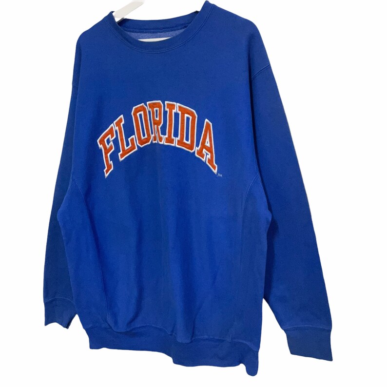 PICK Vintage 90s Florida Gators Crewneck Sweater Football Club Jumper ...