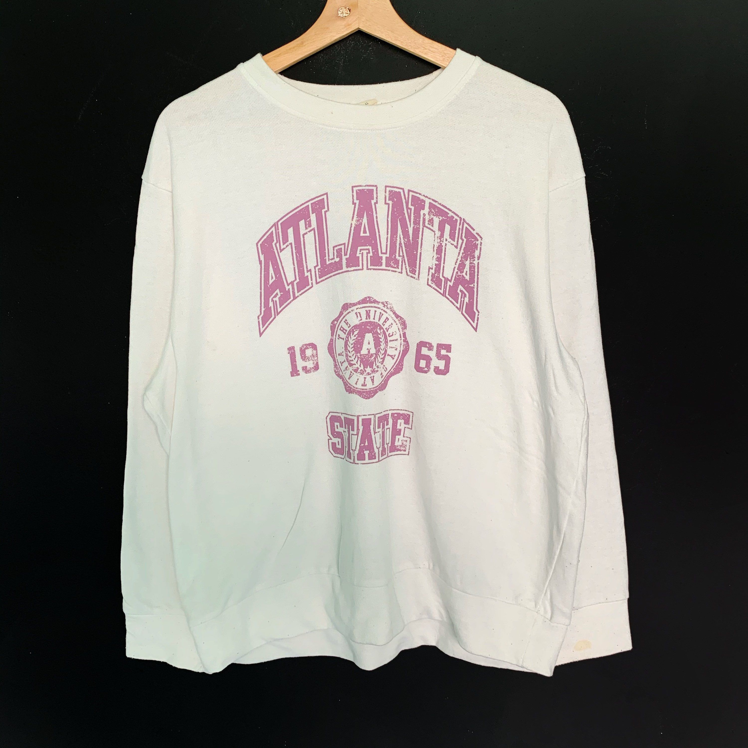 PICK Vintage University Atlanta State Sweater Pullover Atlanta State ...