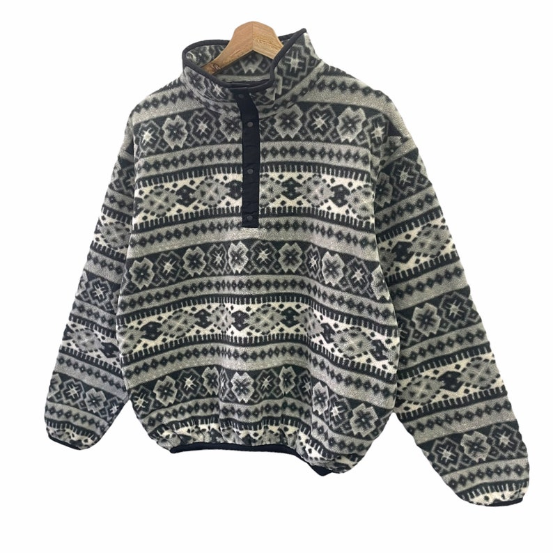 PICK Vintage LL Bean Half Button Sweater Native Navajo - Etsy Australia