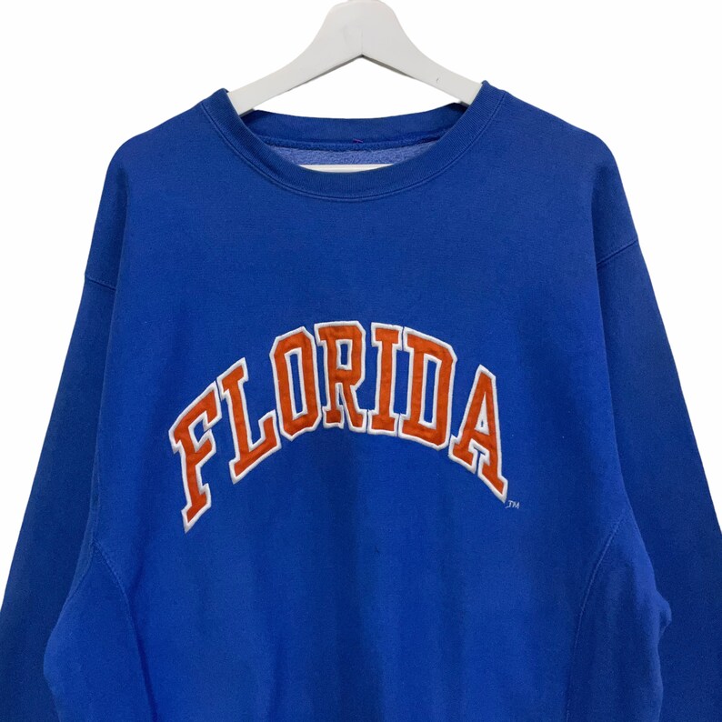 PICK Vintage 90s Florida Gators Crewneck Sweater Football Club Jumper ...