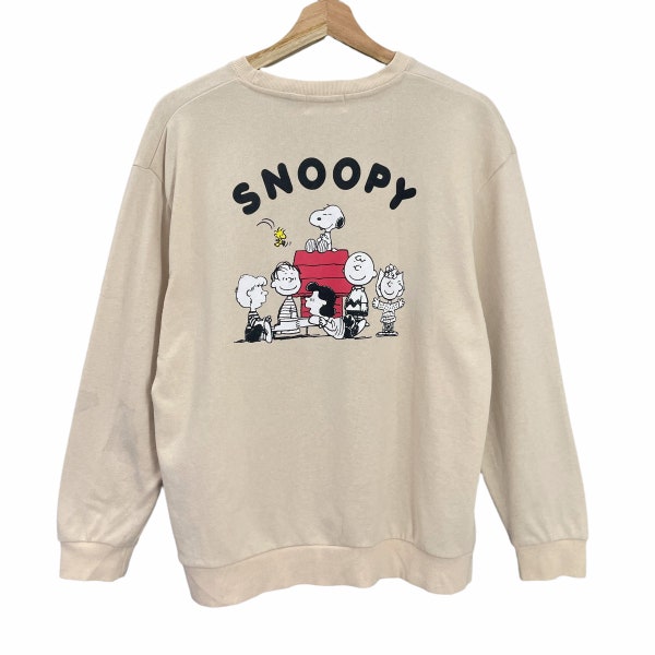 Snoopy Sweater - Etsy