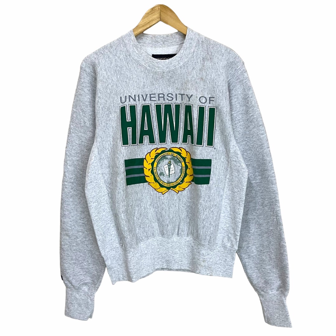 PICK Vintage University of Hawaii Crewneck Sweater Hawaii Institude ...