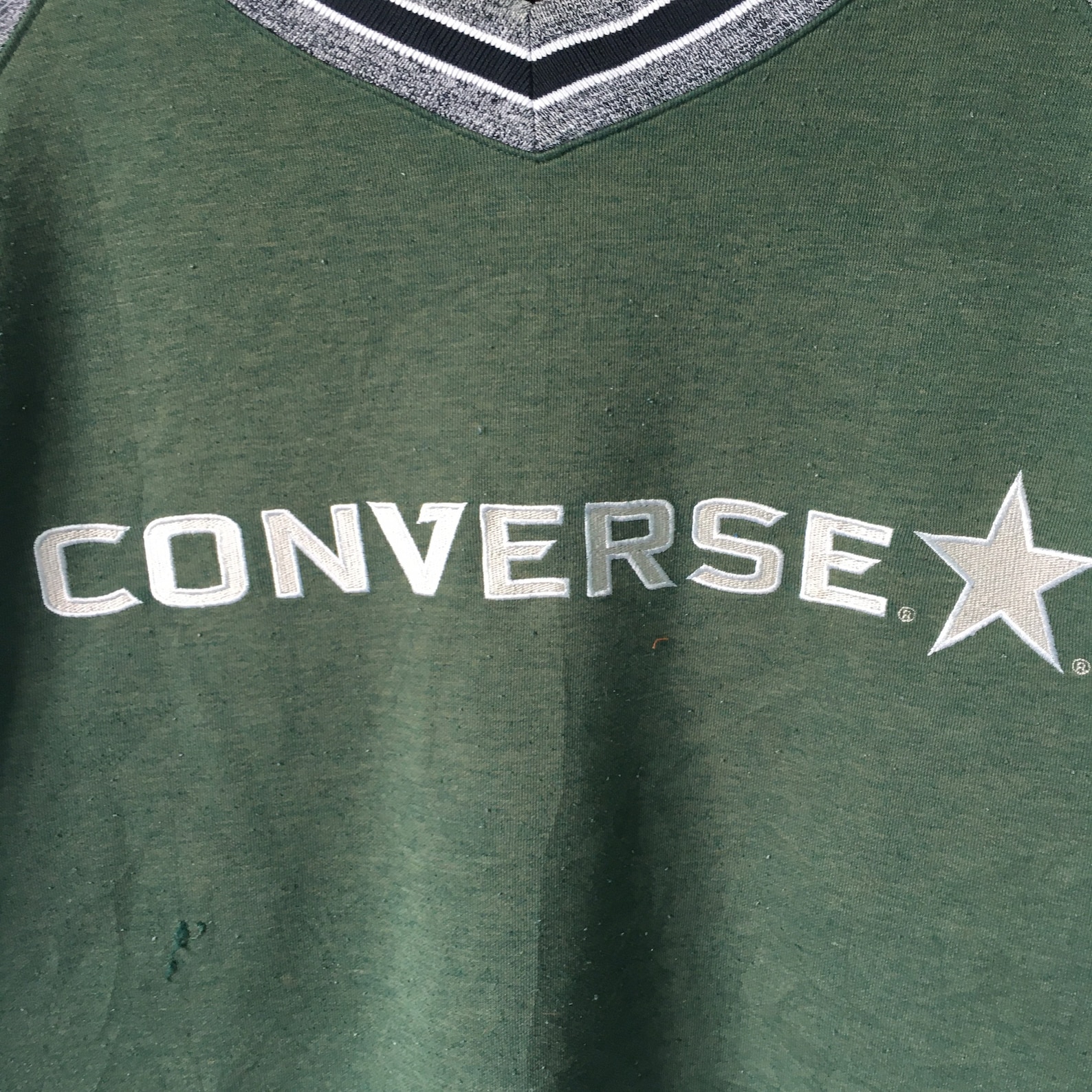 PICK Vintage Converse Sweatshirt Converse Jumper Vneck - Etsy