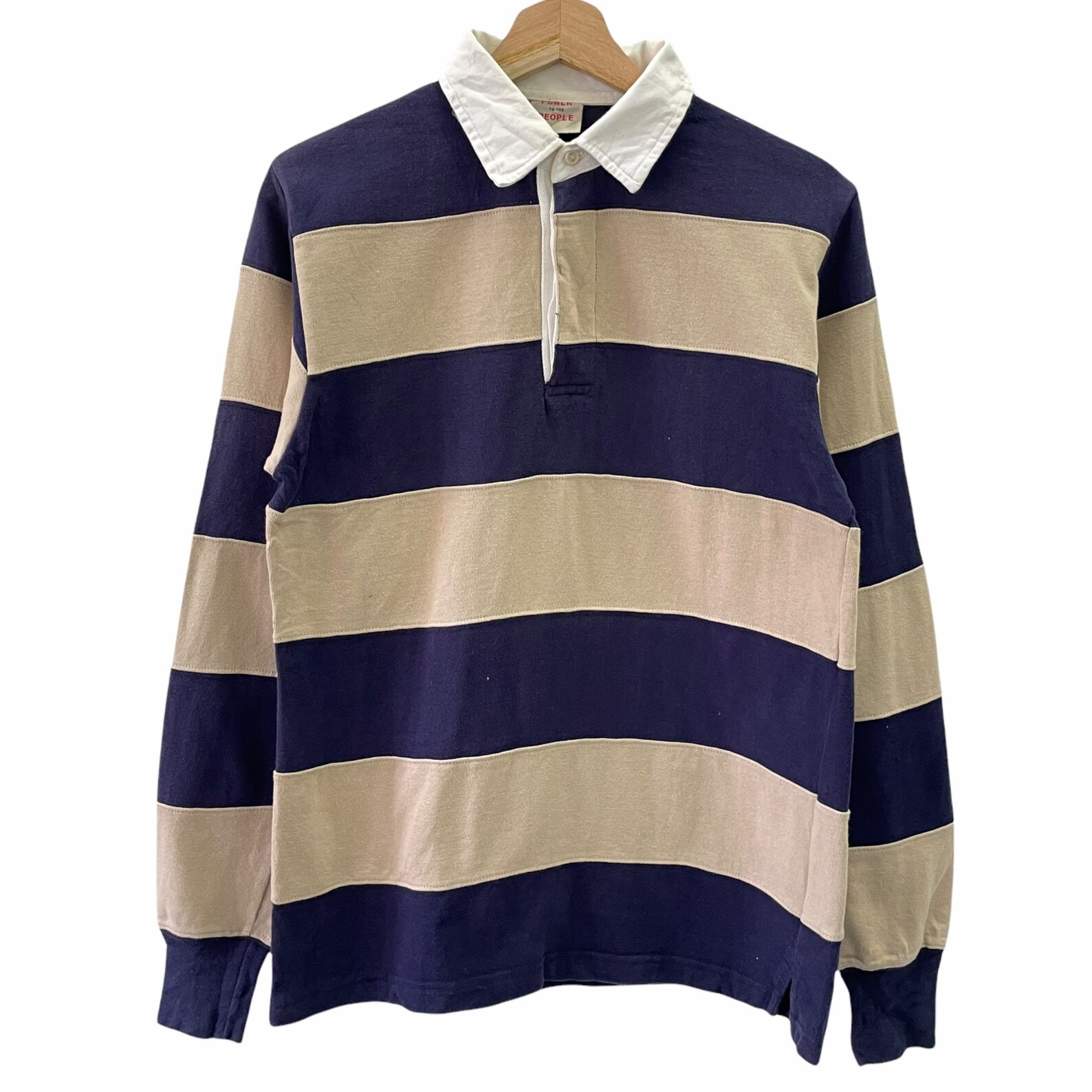 PICK Vintage Polo Rugby Shirt Power to the People Collar - Etsy