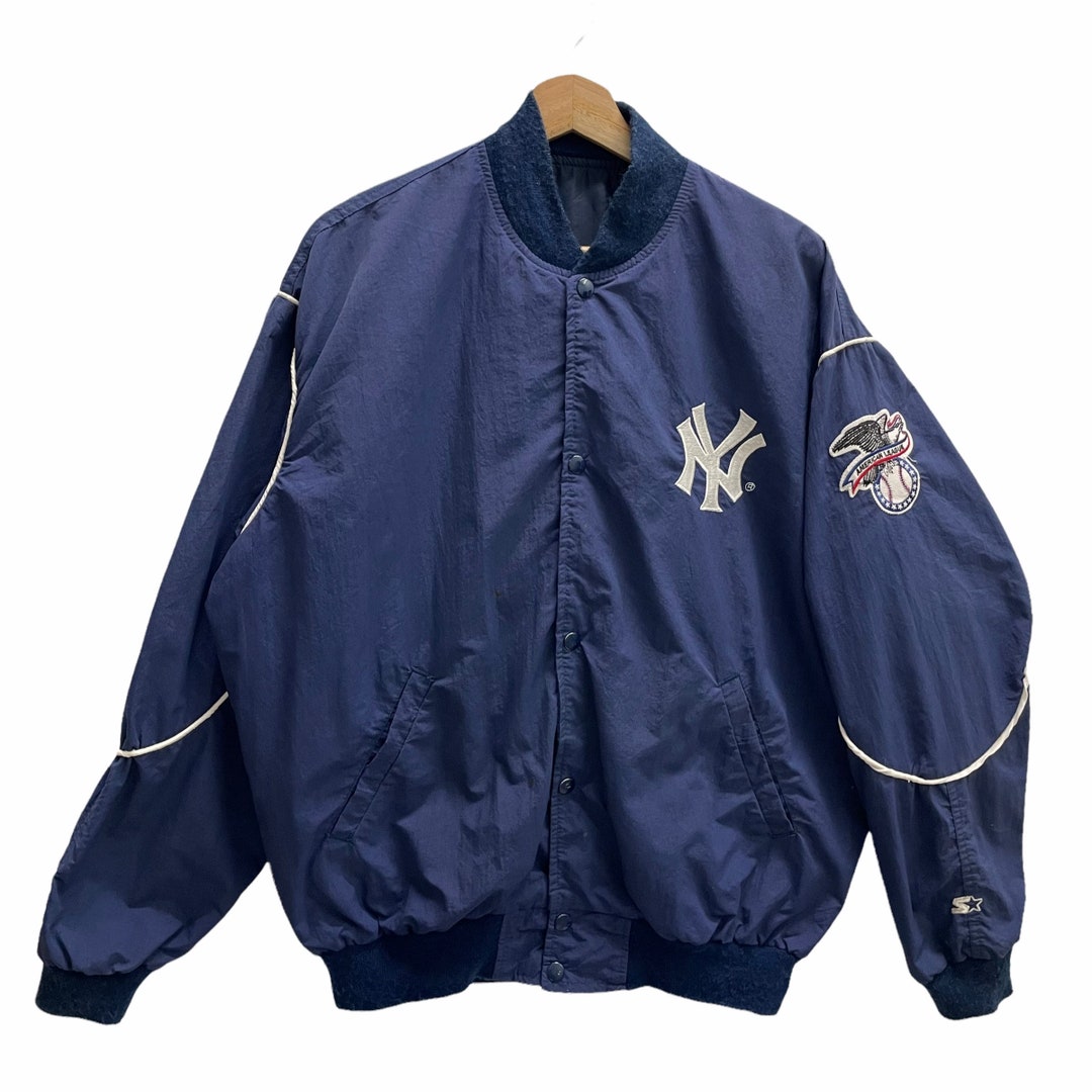 PICK Vintage NY Yankees Varsity Made in Usa Snap Button Yankees Sweater ...