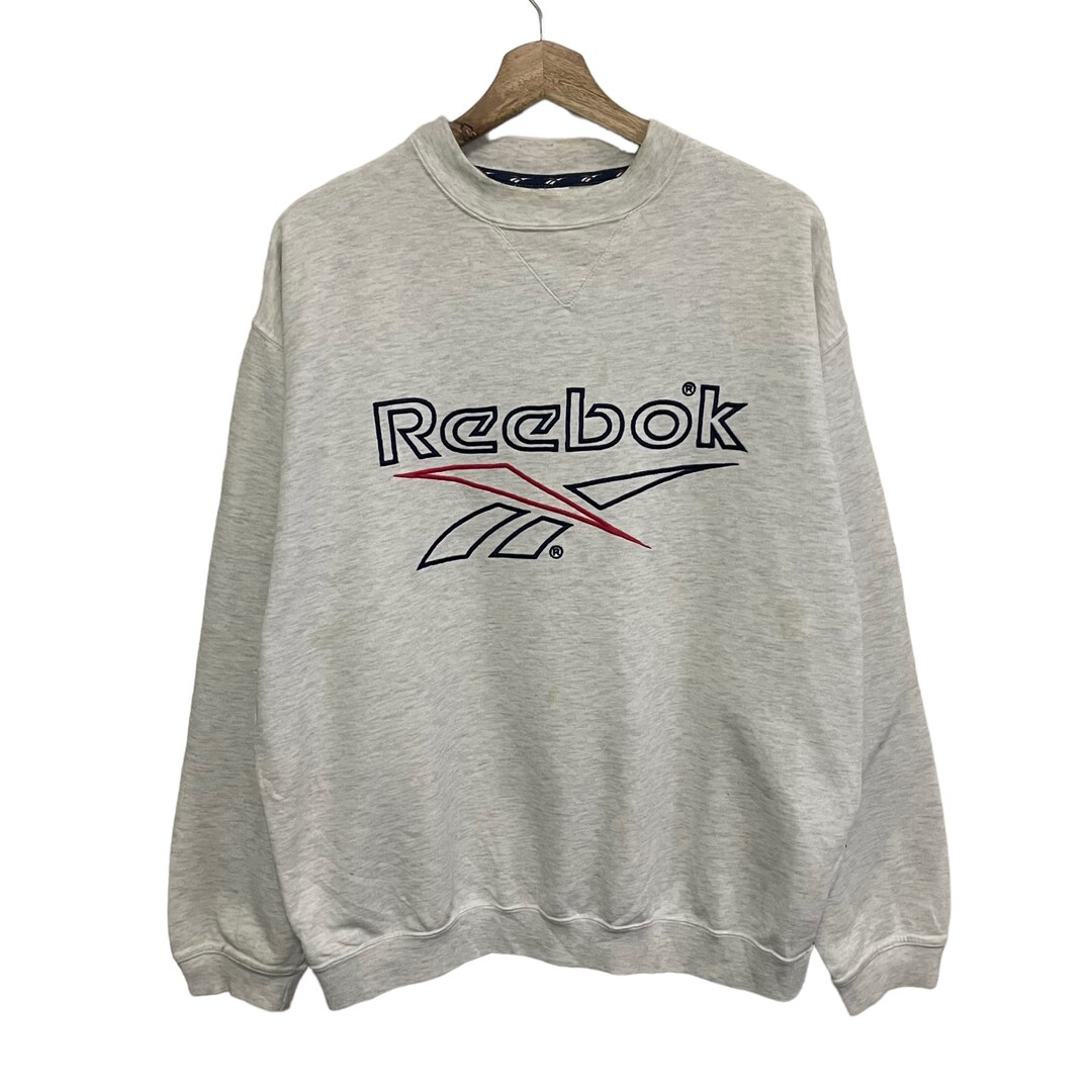 PICK Vintage Reebok Crewneck Pullover Sportswear Reebok Sweater Big ...