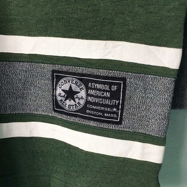 PICK Vintage Converse Sweatshirt Converse Jumper Vneck - Etsy