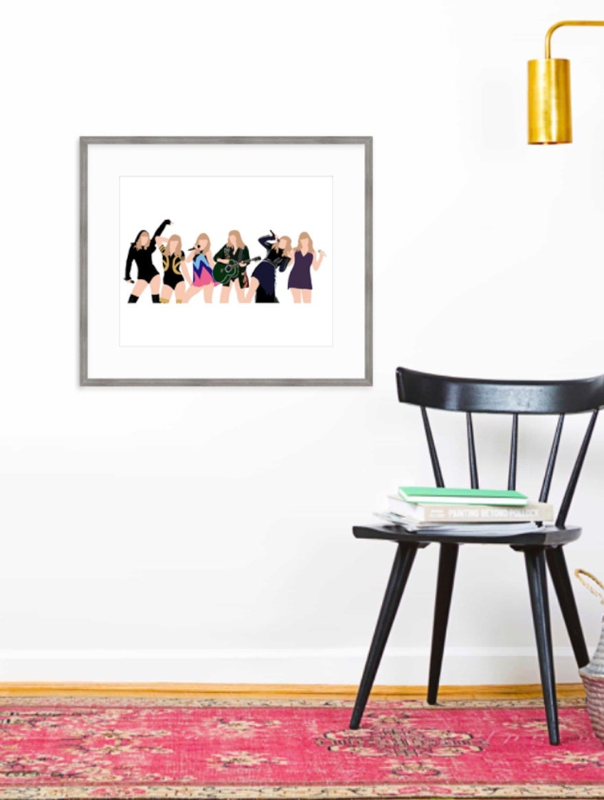 Taylor Swift Rep Tour Print - Etsy