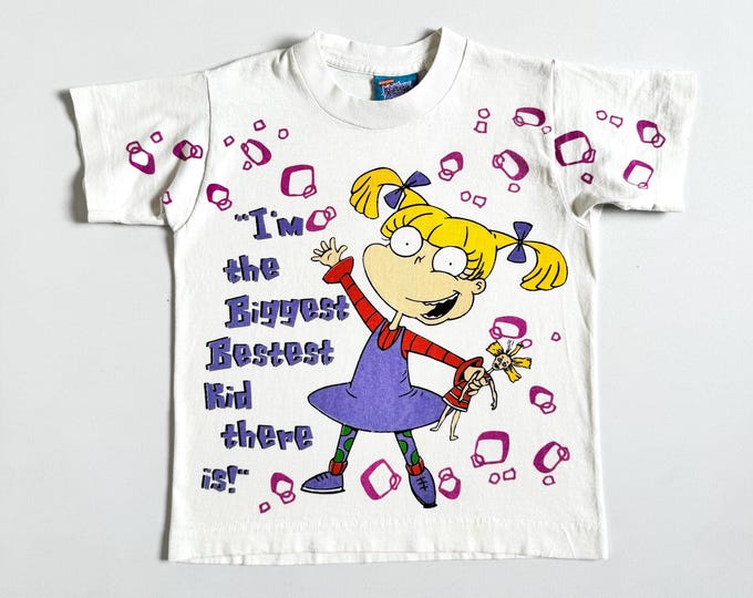 Vintage 1996 Rugrats Angelica T-shirts Youth S 6/8 - Etsy