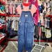 Vintage Round House Denim Overall & Striped Shirt Set 5/6T - Etsy