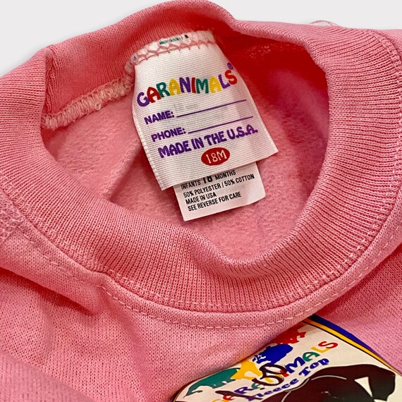 Vintage New/Deadstock Garanimals Pink Solid Sweatshir… - Gem
