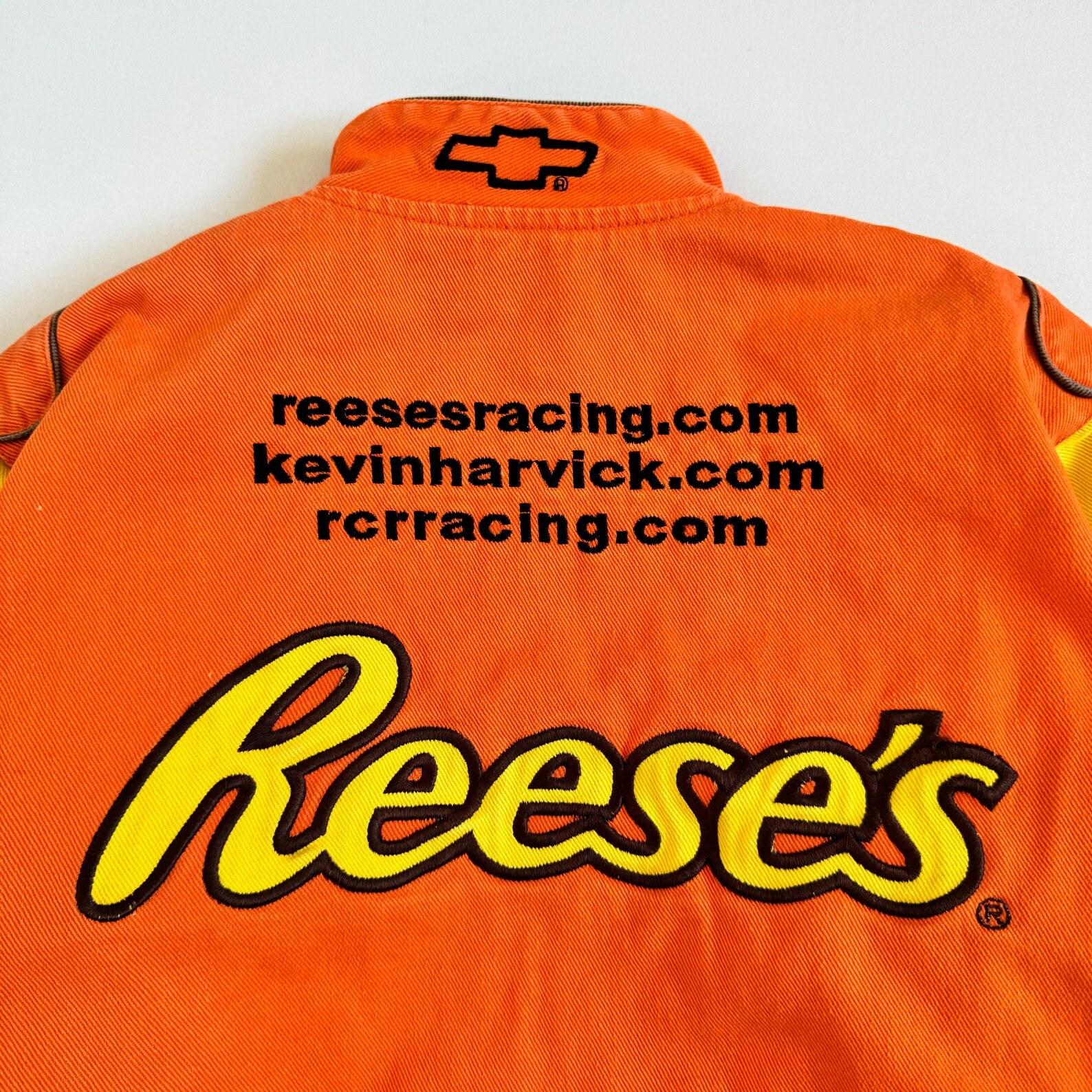 Vintage NASCAR Kevin Harvick Reeses Racing Jacket Kids L 9/10 - Etsy