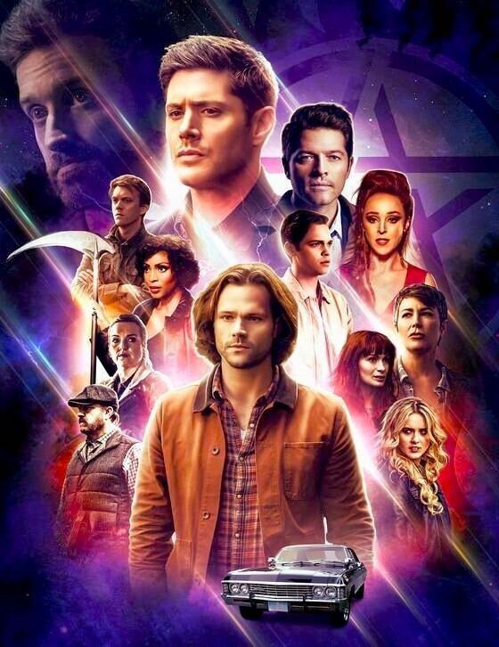 Cross Stitch Pattern, Supernatural Poster - Etsy