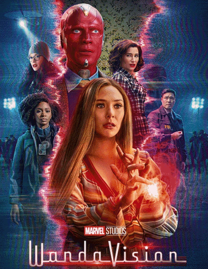 Wanda Vision Finale Poster Cross Stitch Pattern - Etsy