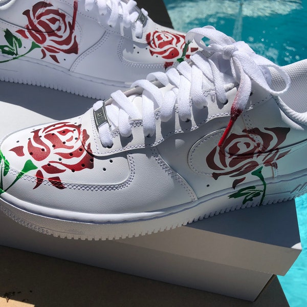 Hand Painted Roses - Etsy