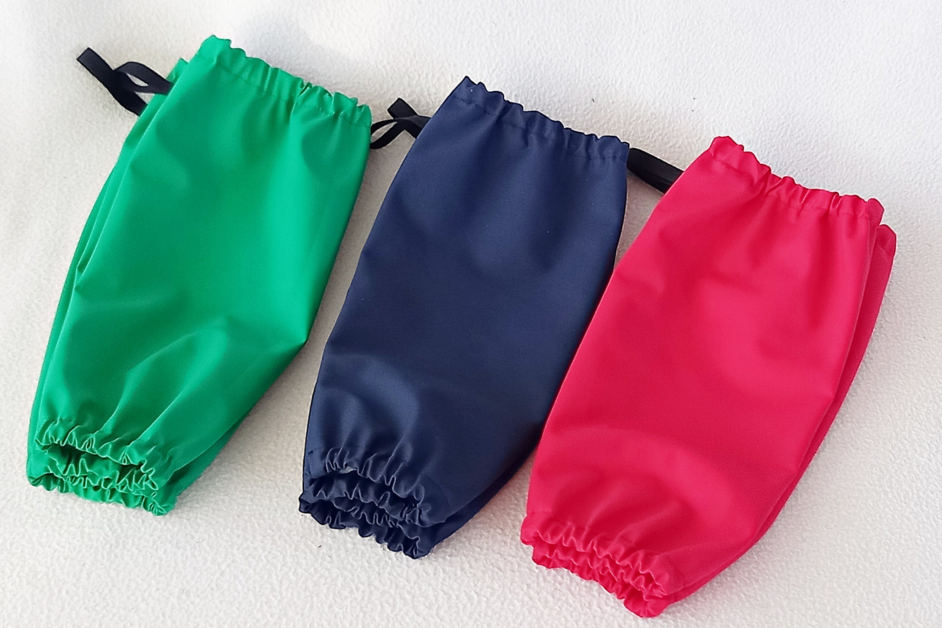 PUL Fabric Sleeve Protectors Green/navy/red Waterproof Oversleeve Anti ...