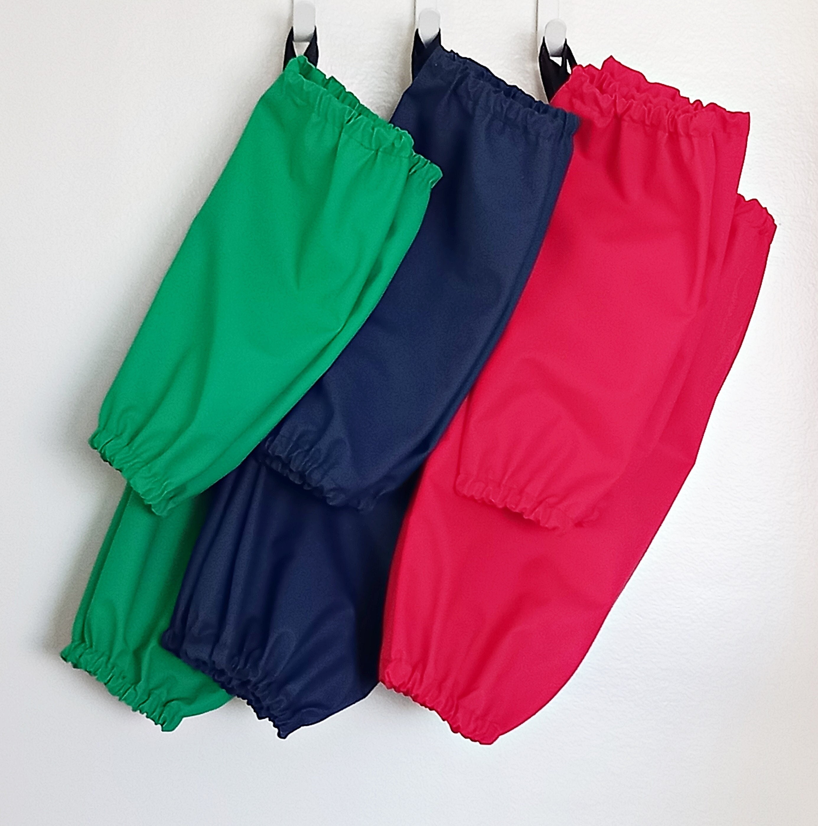 PUL Fabric Sleeve Protectors Green/navy/red Waterproof Oversleeve Anti ...