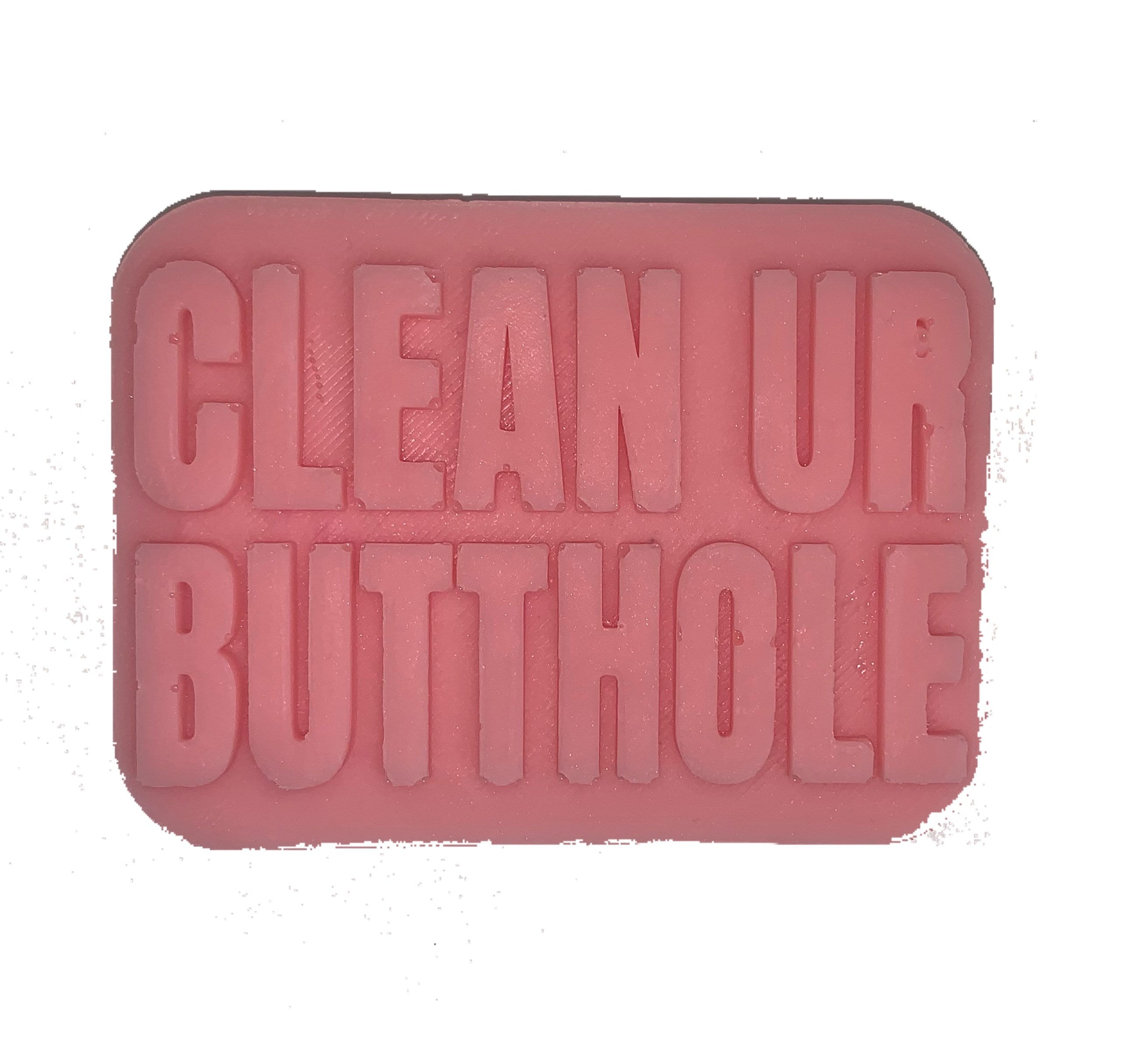 Clean Your Butthole Soap Gift Embossed Handmade Vegetable | Etsy