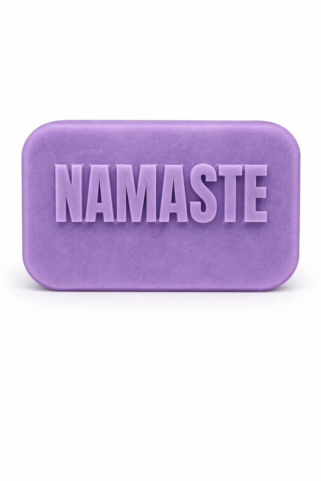 Namaste Embossed Soap Bar - Handmade Vegan Gift - Etsy