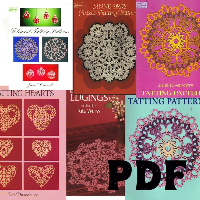 Pattern Books for Tatting - Etsy