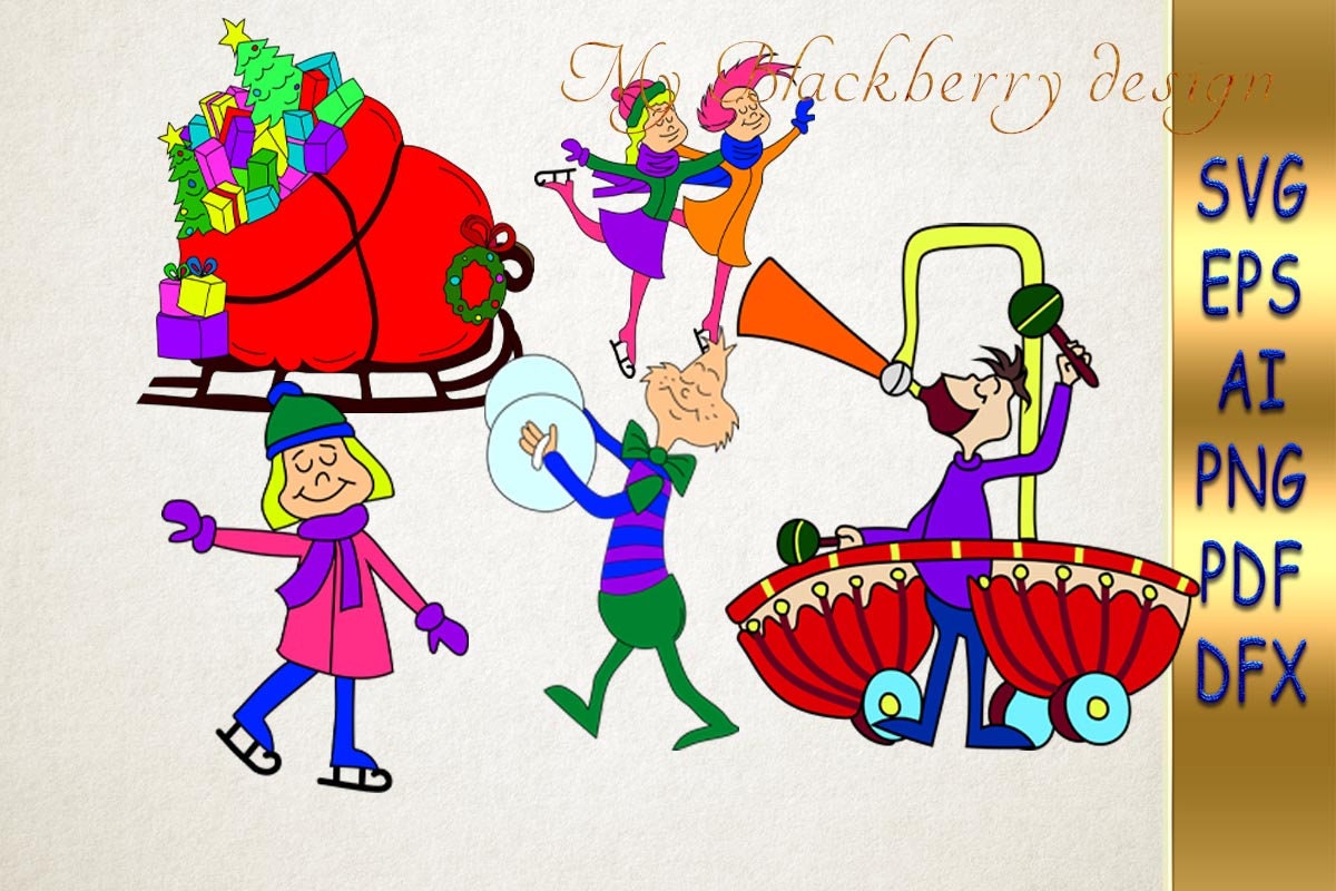 Whoville People Clipart Eating