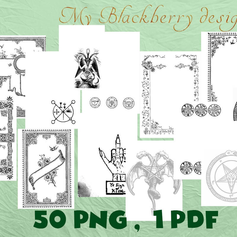 Book of Shadows Printable - Etsy