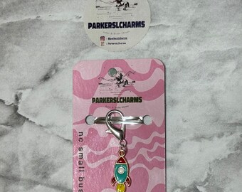 10pcs Rocket Ship Charms Antique Tibetan Silver 3D Rocket Ship Charm ...