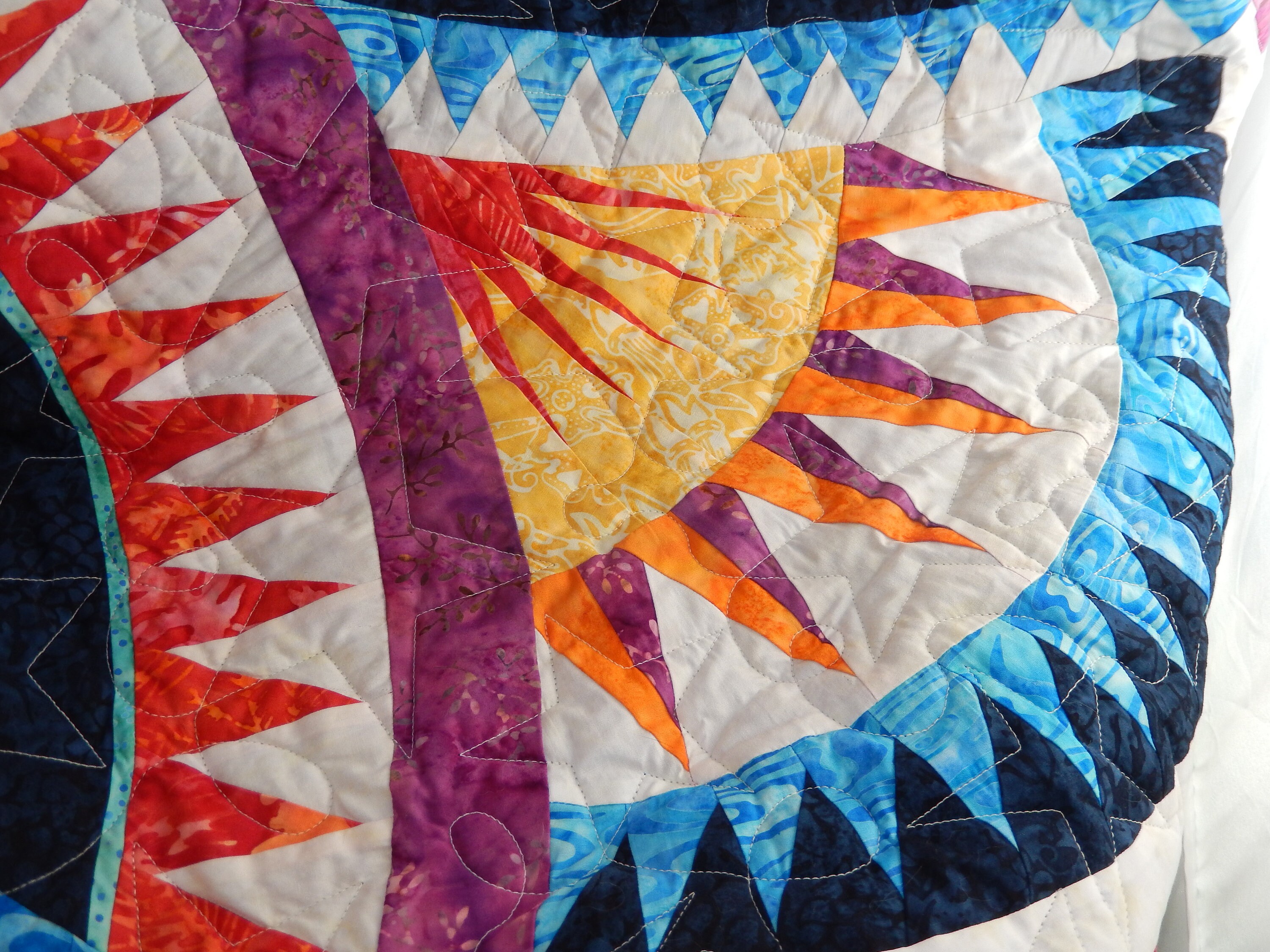 Lakeshore Hosta Quilt Modern Quilt Judy Niemeyer Pattern | Etsy