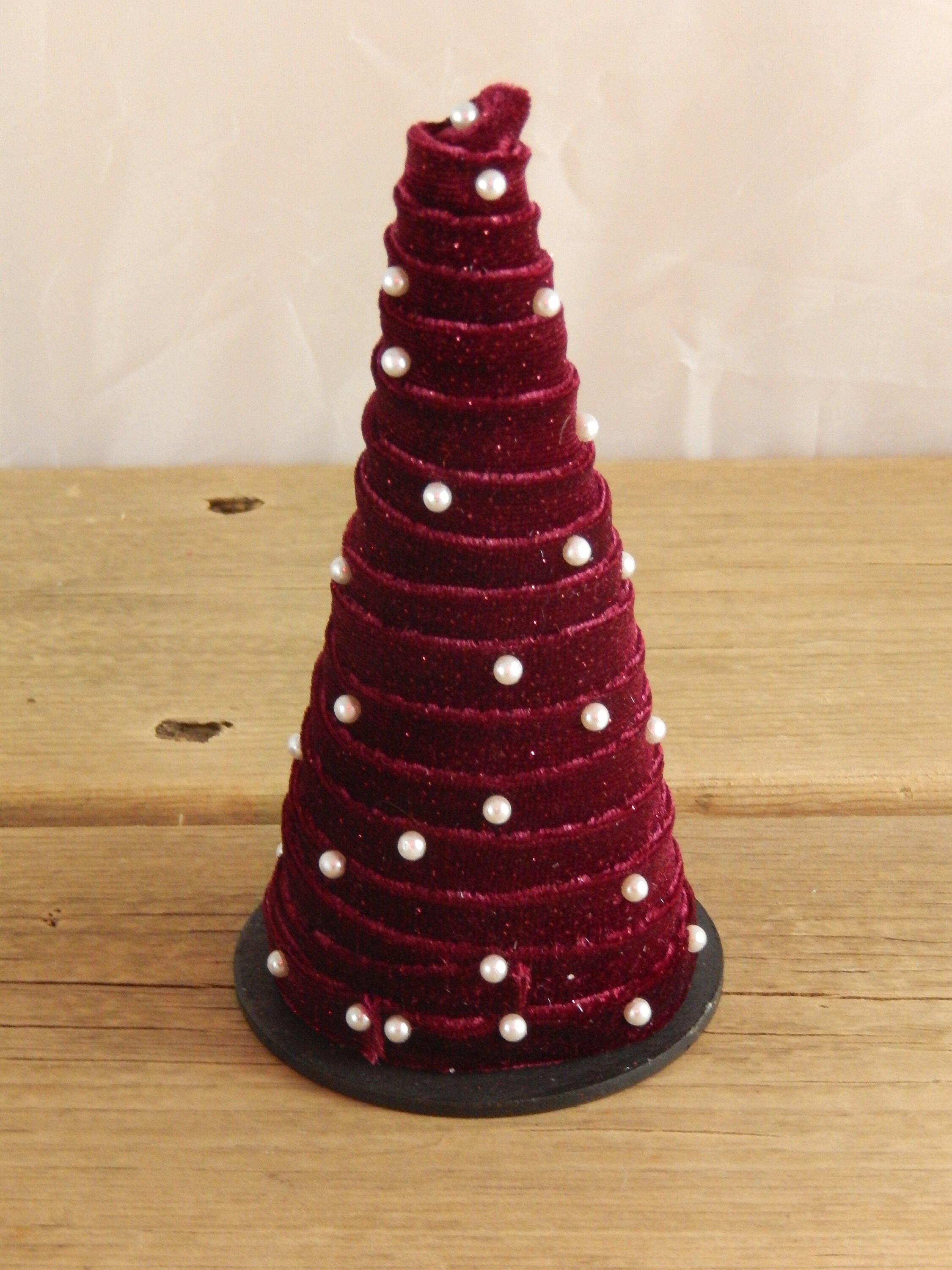 Purple Velvet Cone Christmas Trees; Purple Tree; Velvet Cone Tree - Etsy