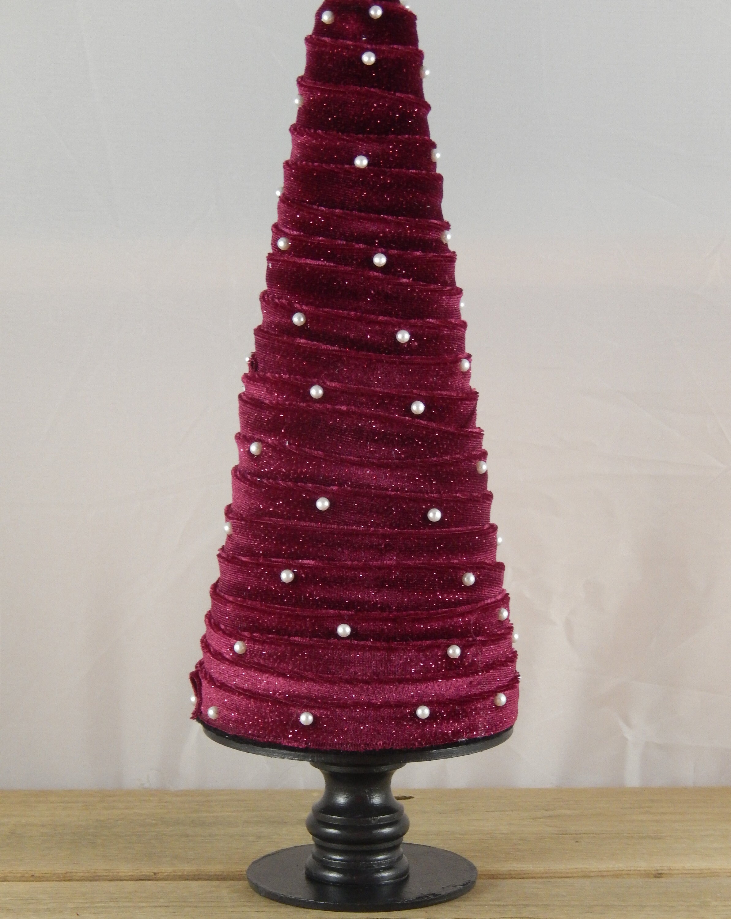 Purple Velvet Cone Christmas Trees; Purple Tree; Velvet Cone Tree - Etsy