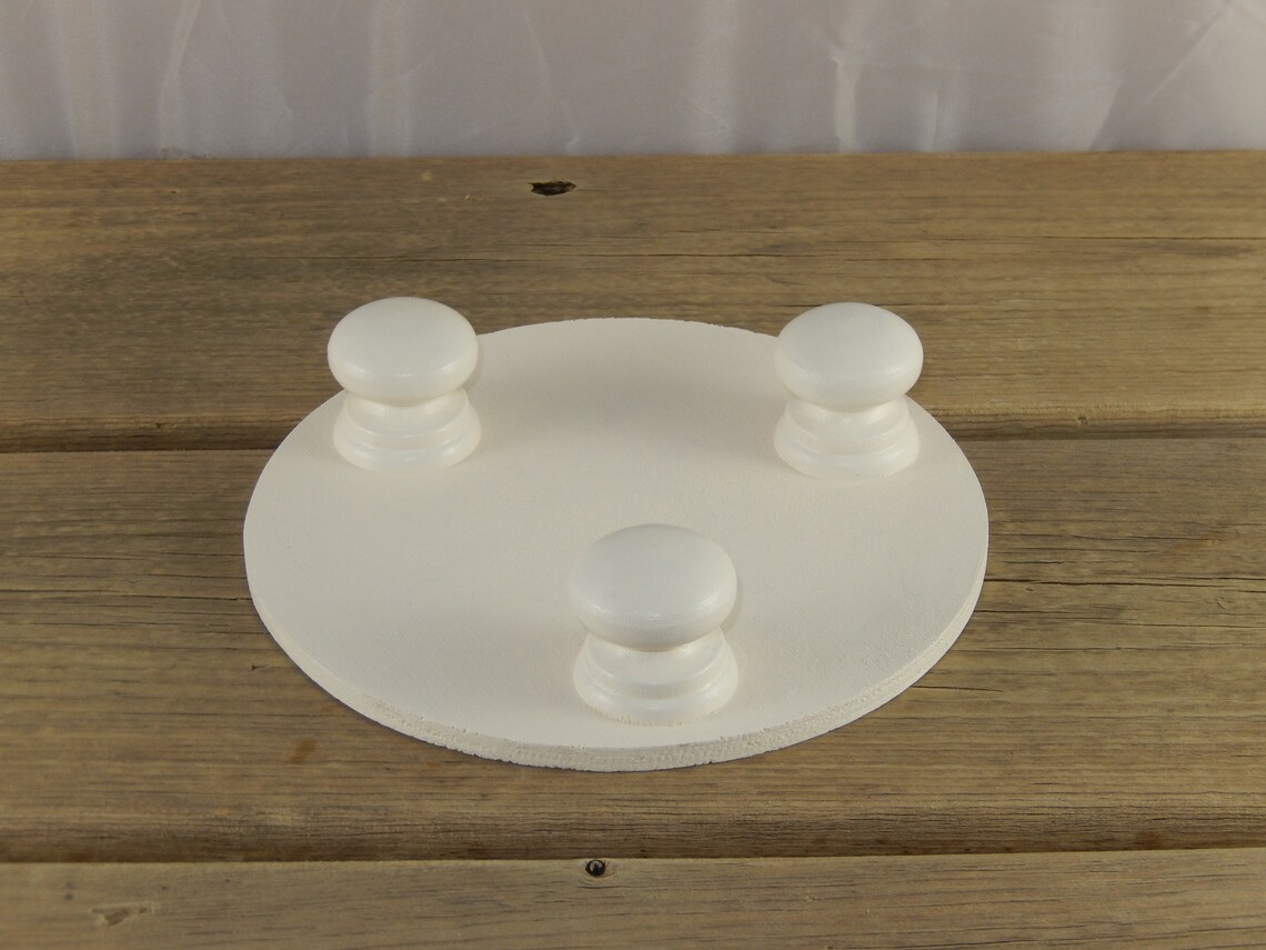 CREAM Pedestals/risers/stands for Displays 6 Diameter - Etsy
