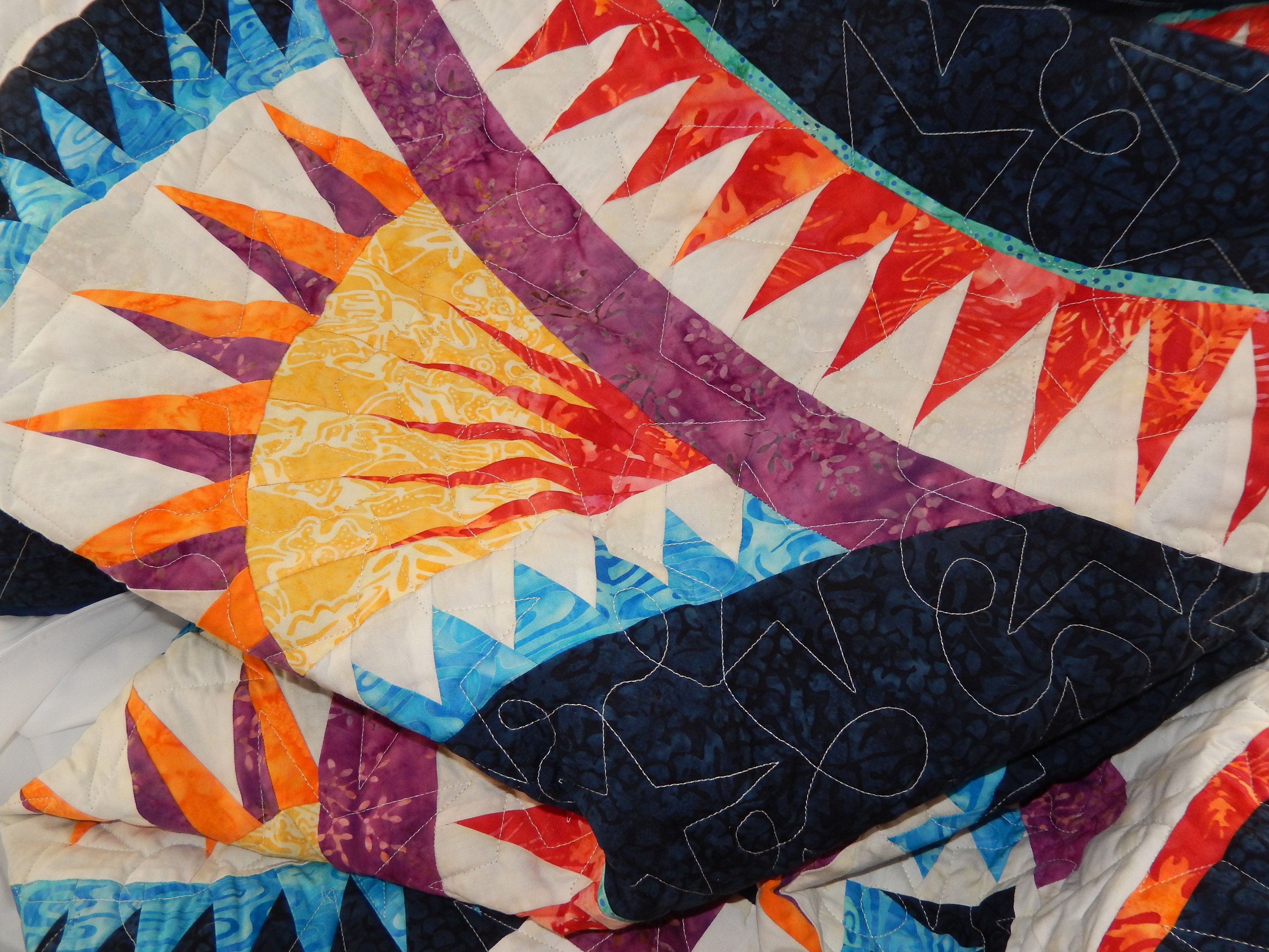 Lakeshore Hosta Quilt Modern Quilt Judy Niemeyer Pattern - Etsy