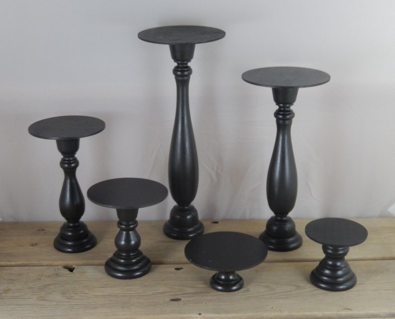 BLACK Pedestals/risers for Displays Risers for Small Items - Etsy