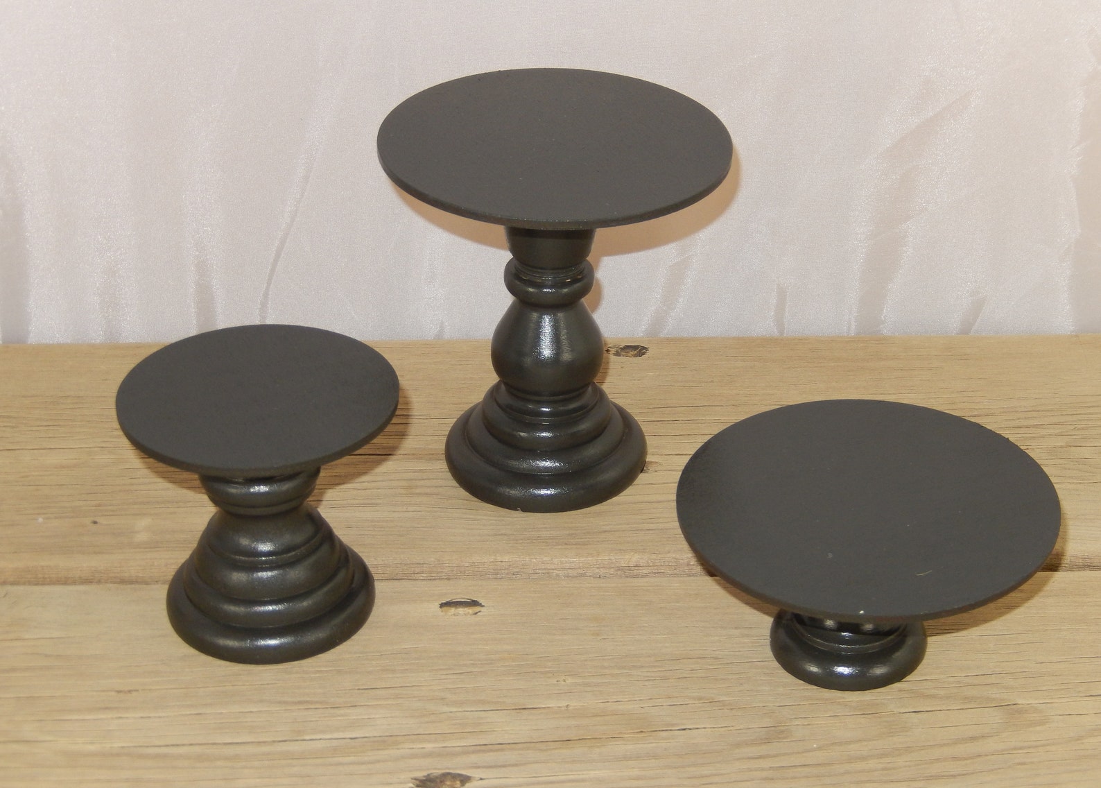BLACK Pedestals/risers for Displays Risers for Small Items - Etsy