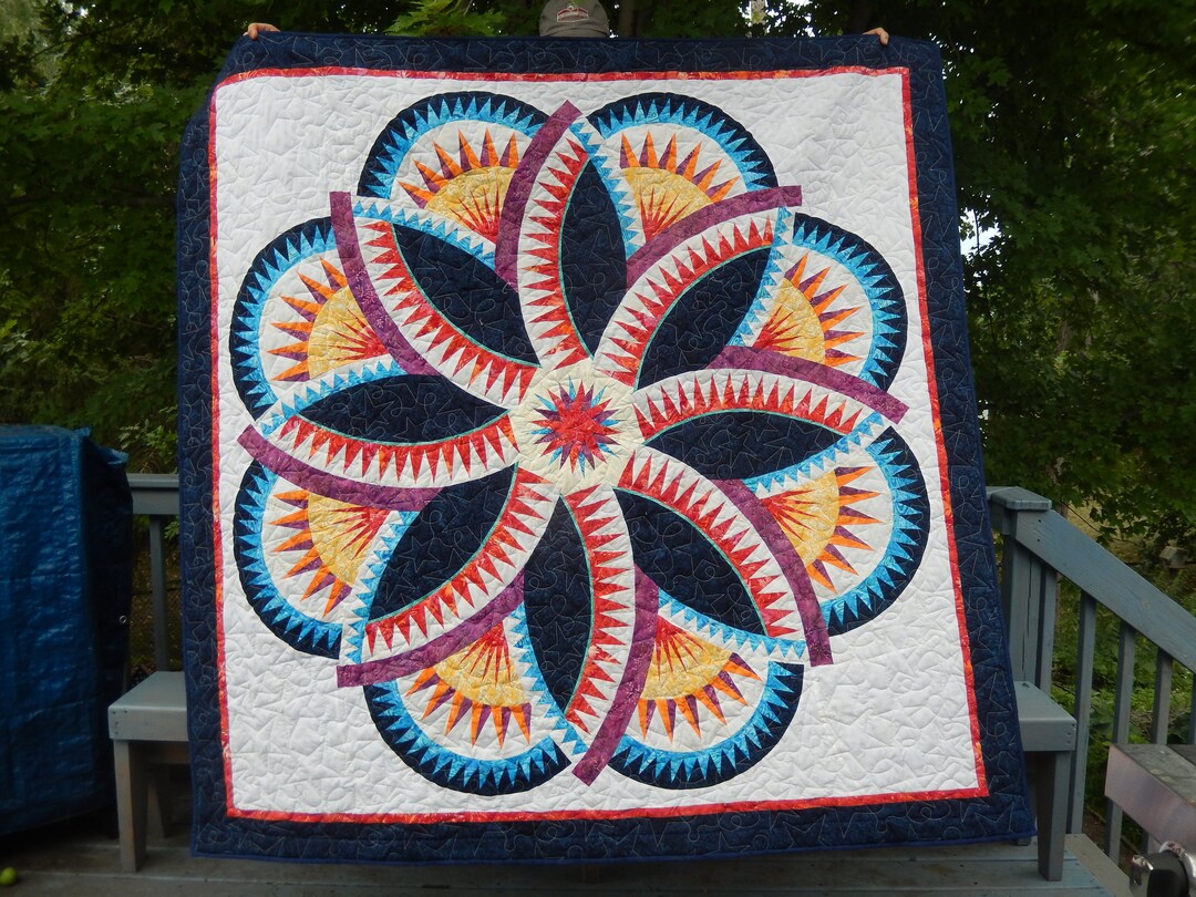 Lakeshore Hosta Quilt, Modern Quilt, Judy Niemeyer Pattern - Etsy