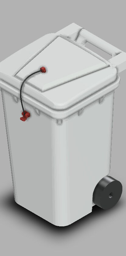 Trash Can Lid Lock - Etsy