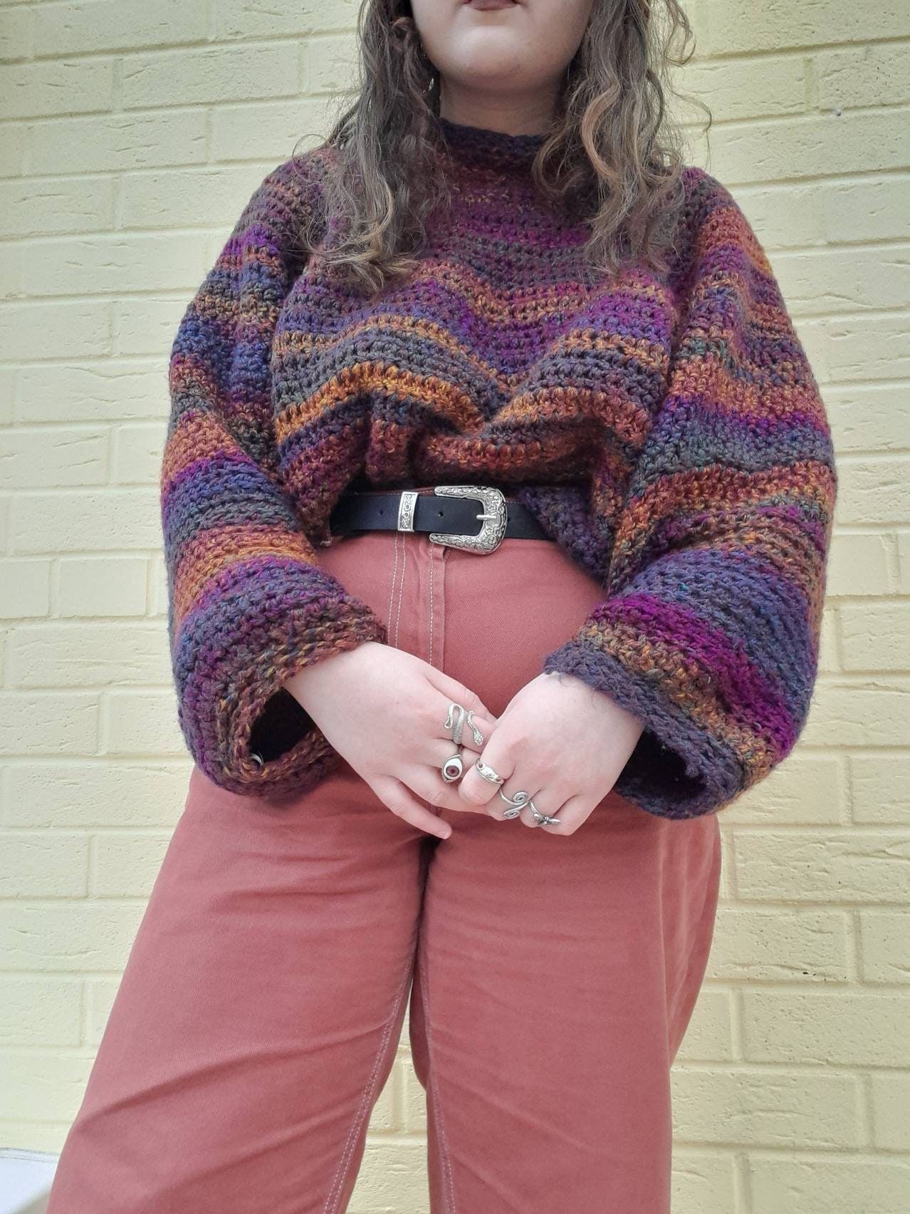 Handmade Crochet Jumper - Etsy