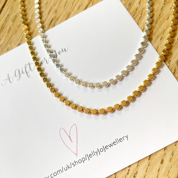 Gold Ball Chain - Etsy UK