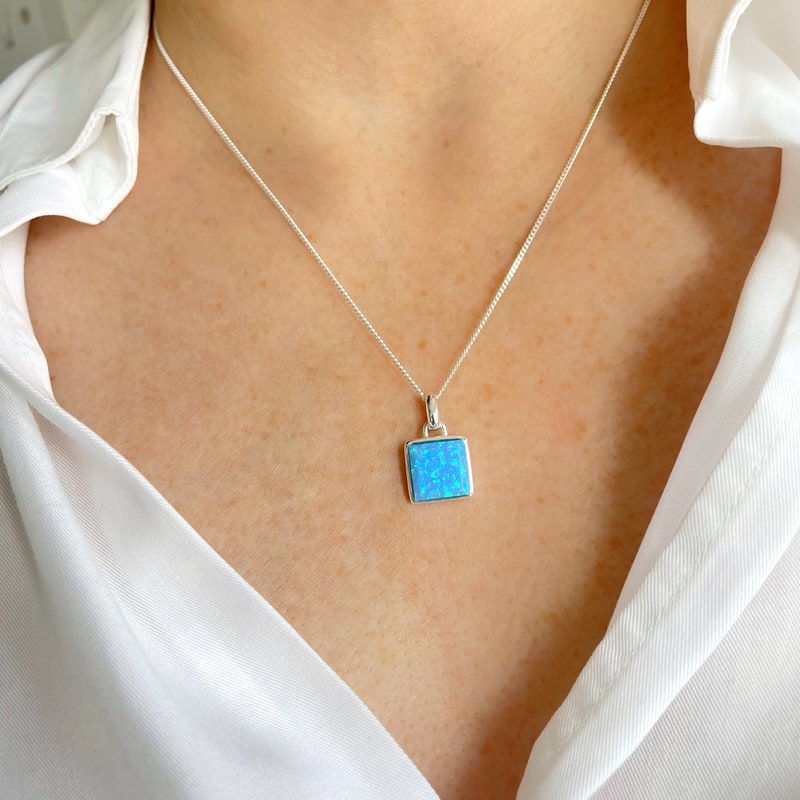 Square Pendant - Etsy