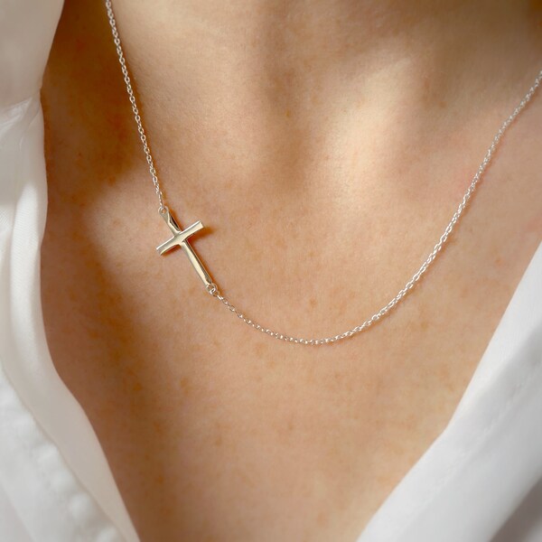 Sideways Cross - Etsy