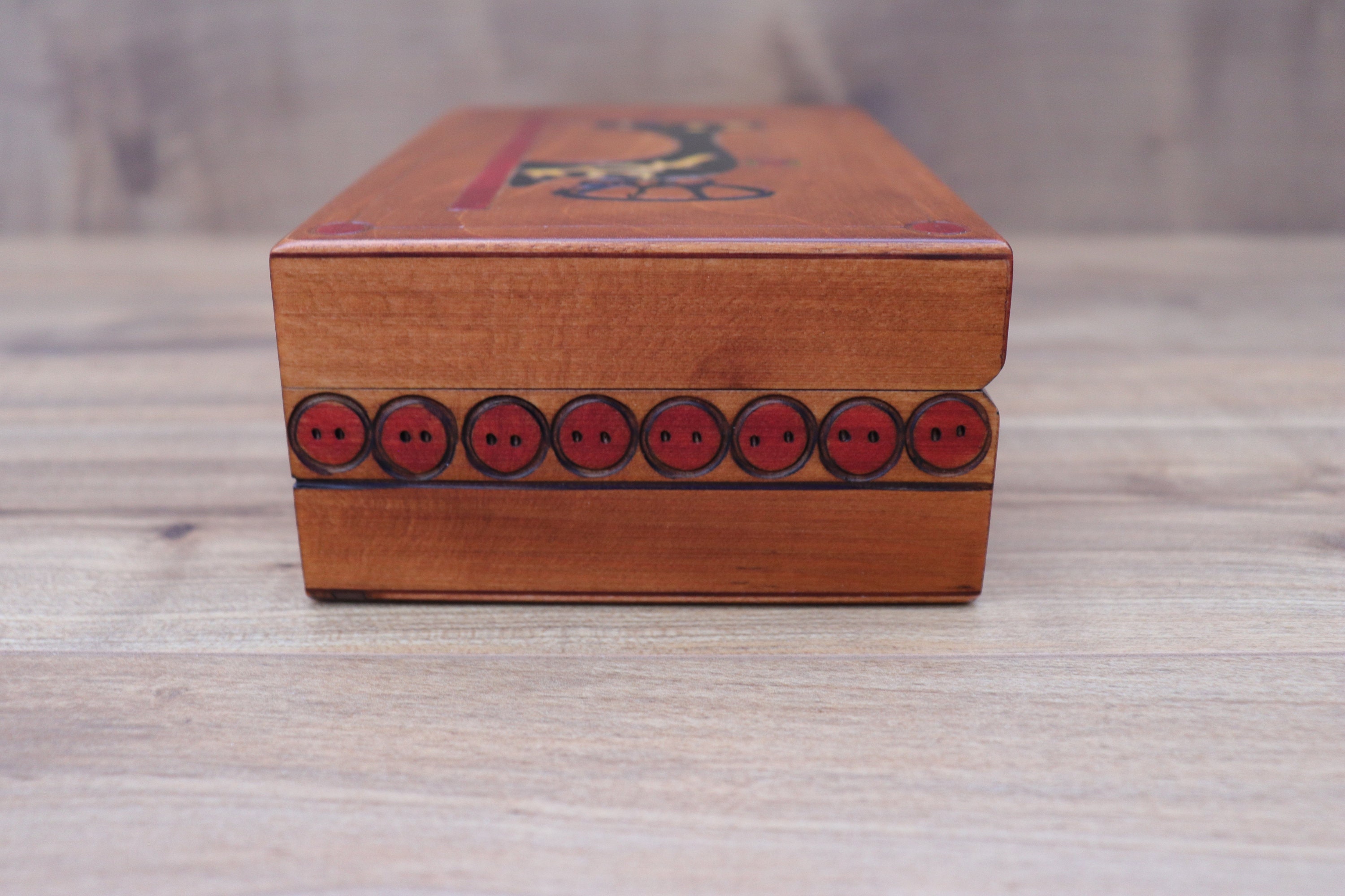 Wooden Sewing Box/button Boxsmallsewing Storage Box - Etsy