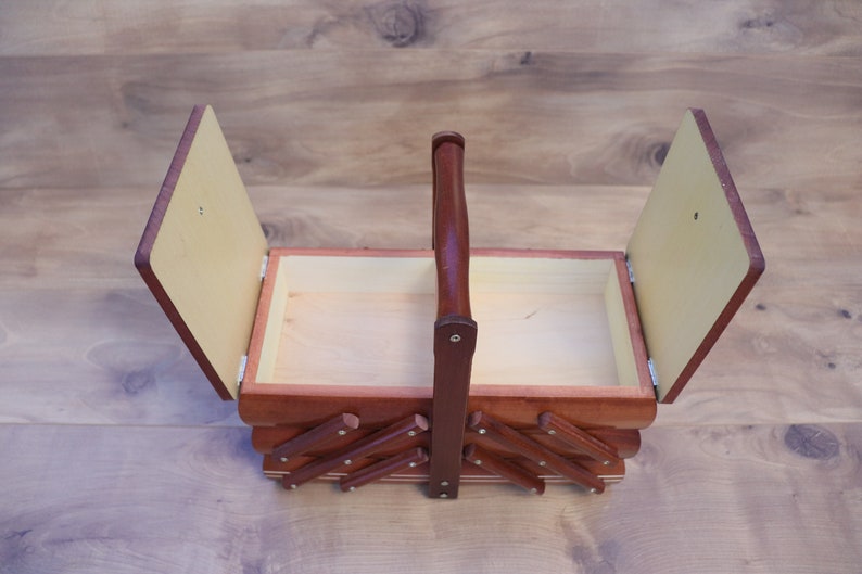 Wooden Sewing Box(small)sewing Organizer/sewing Storage Box/sewing ...