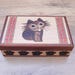 Wooden Cat Keepsake Box/jewelry Box/gift for Her - Etsy