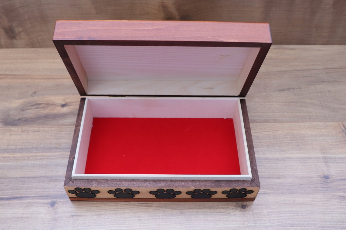 Wooden Cat Keepsake Box/jewelry Box/gift for Her - Etsy