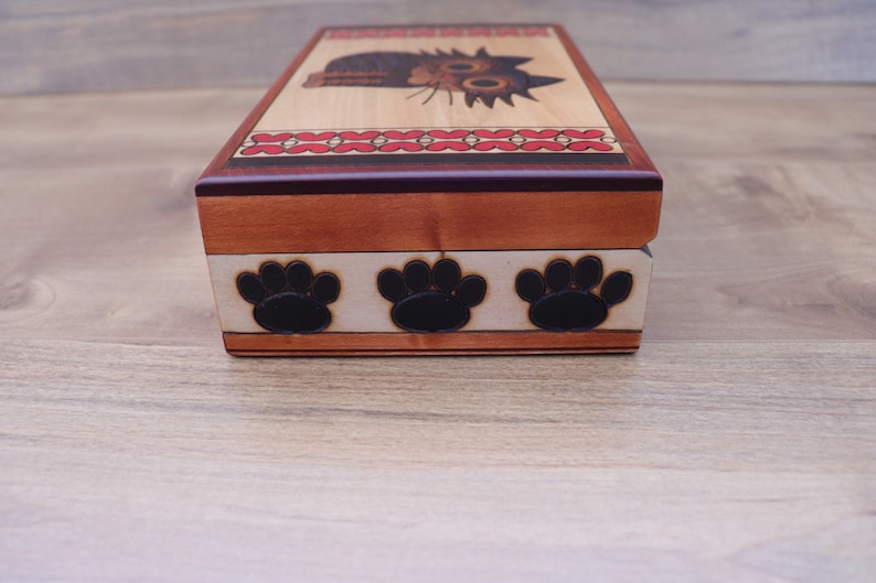 Wooden Cat Keepsake Box/jewelry Box/gift for Her - Etsy