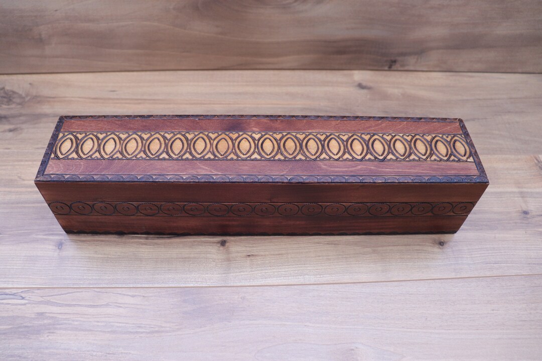 Wooden Sewing Needle Box/crochet Box/jewelry Box/jewelry Organizer ...