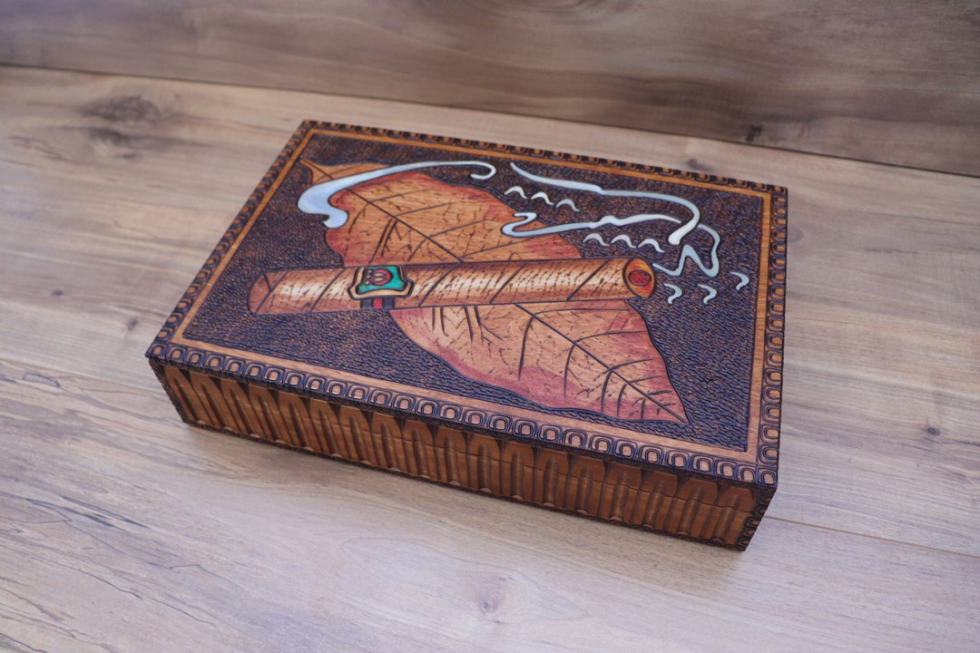 Cigar Keepsake Box *not a Humidor* - Etsy